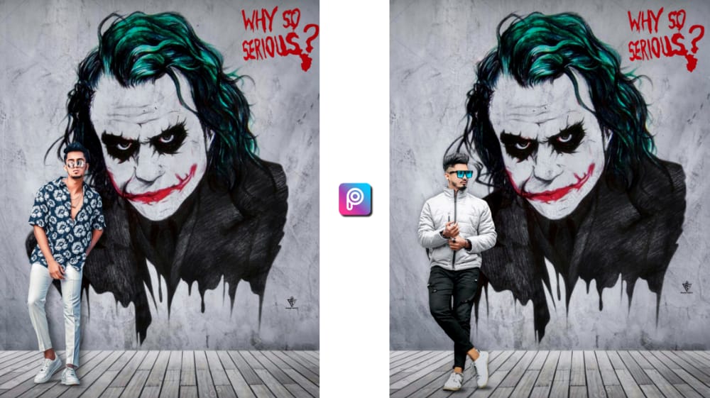 New Joker Photo Editing | Picsart Photo Editing - Ghaus Editz