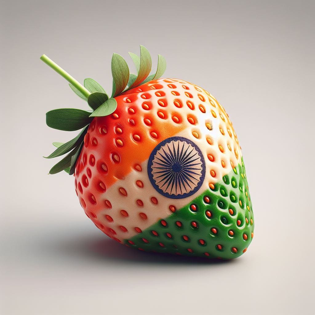 Ai Generated Country Flag On Fruit || Bing Ai Image Generator - Ghaus Editz