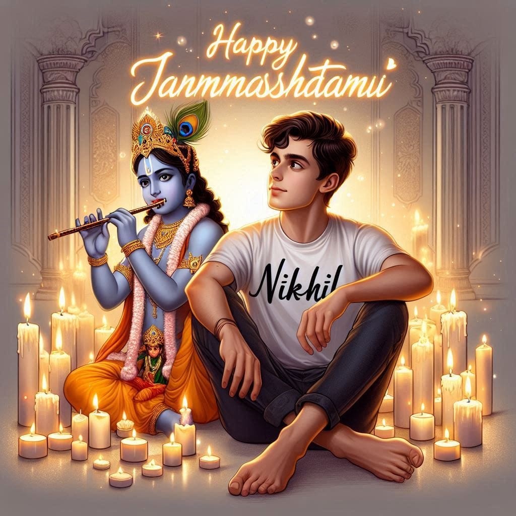 Happy krishna Janmashtami Ai Photo Editing || Ai Image Generator ...