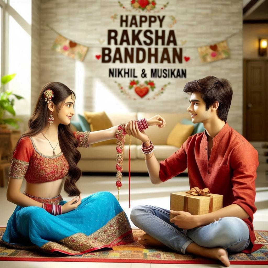 Raksha Bandhan Ai Photo Editing | 2024 - Ghaus Editz
