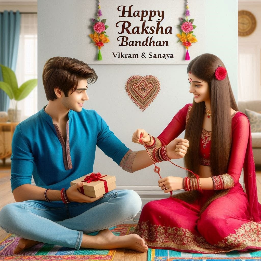 Raksha Bandhan Ai Photo Editing | 2024 - Ghaus Editz