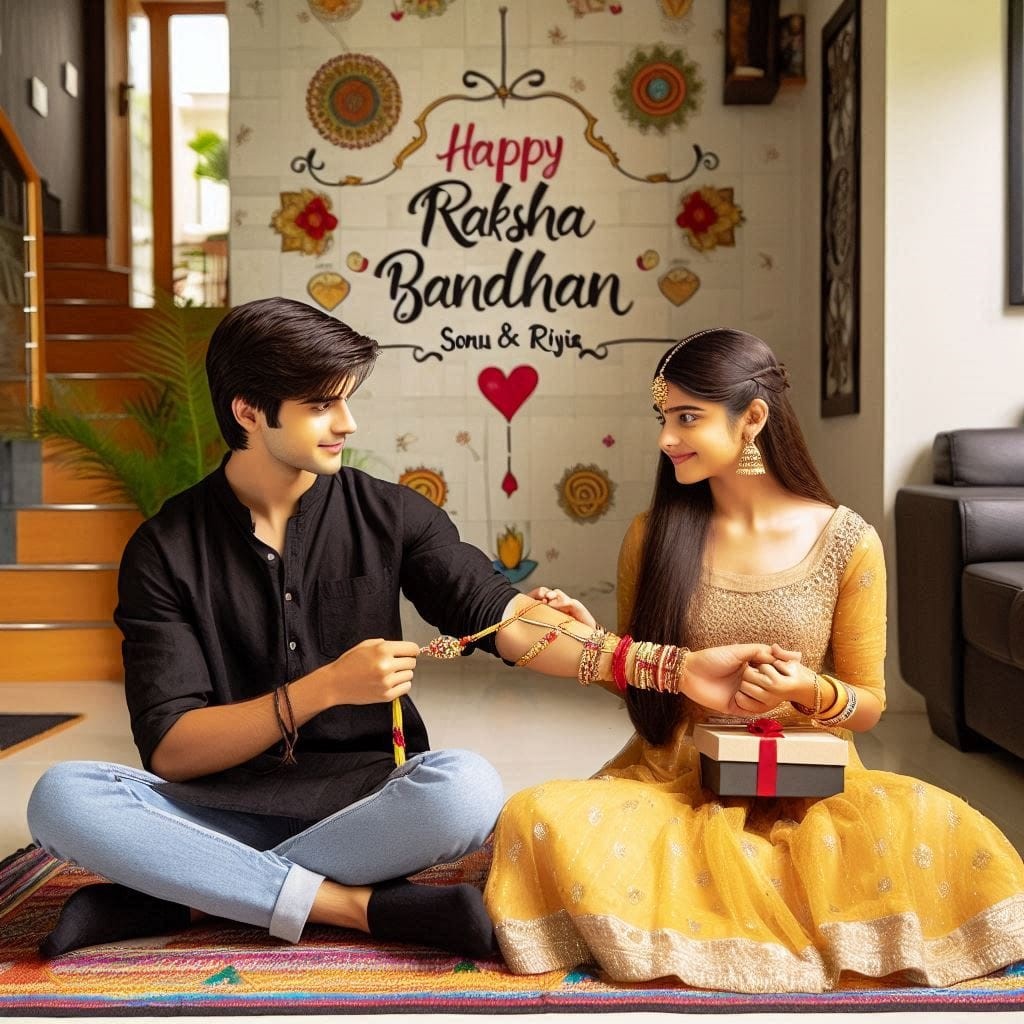 Raksha Bandhan Ai Photo Editing | 2024 - Ghaus Editz