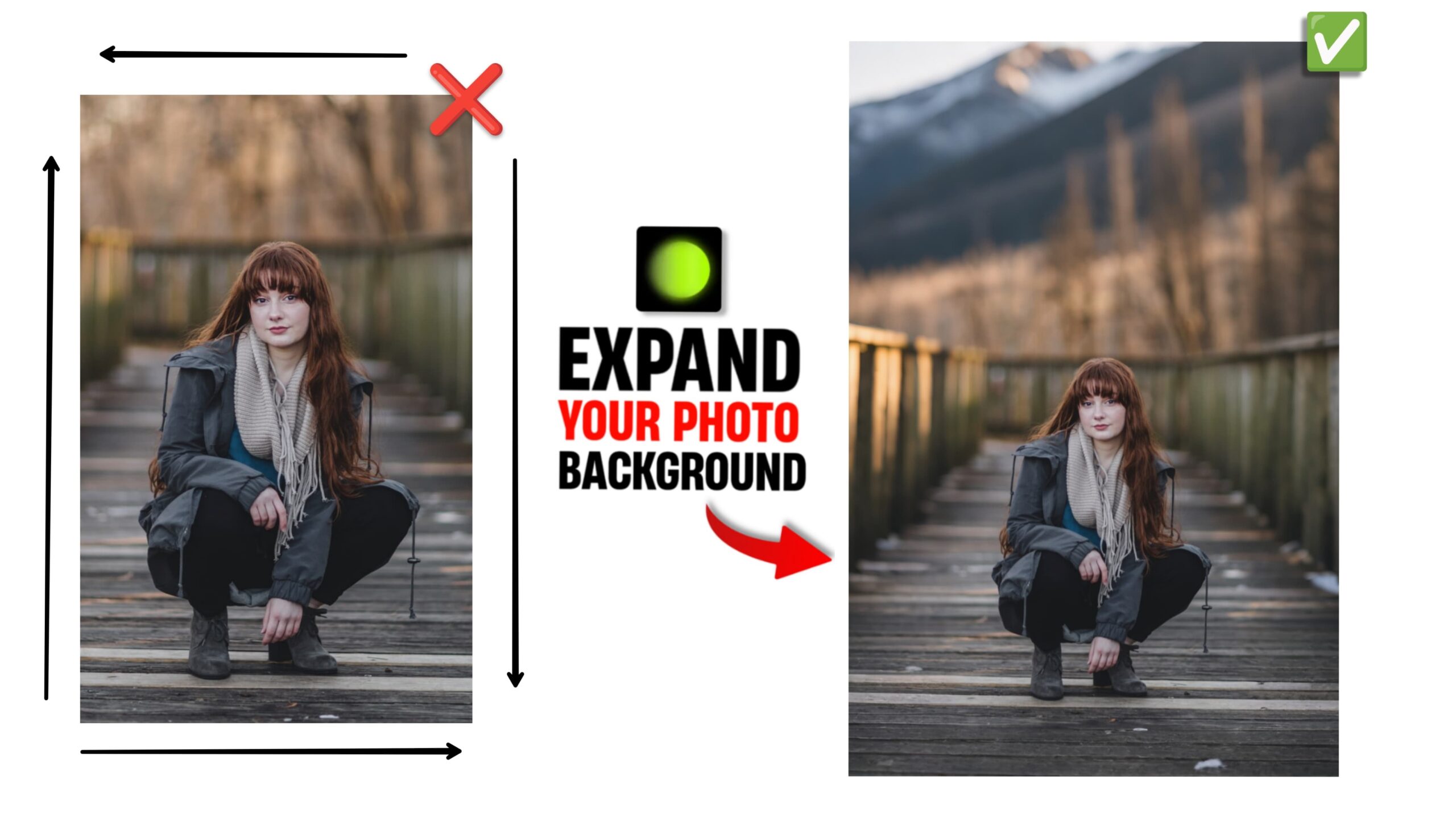 Ai - Expand Your Photo in One Click 🔥 || Hypic App Photo Editing ...