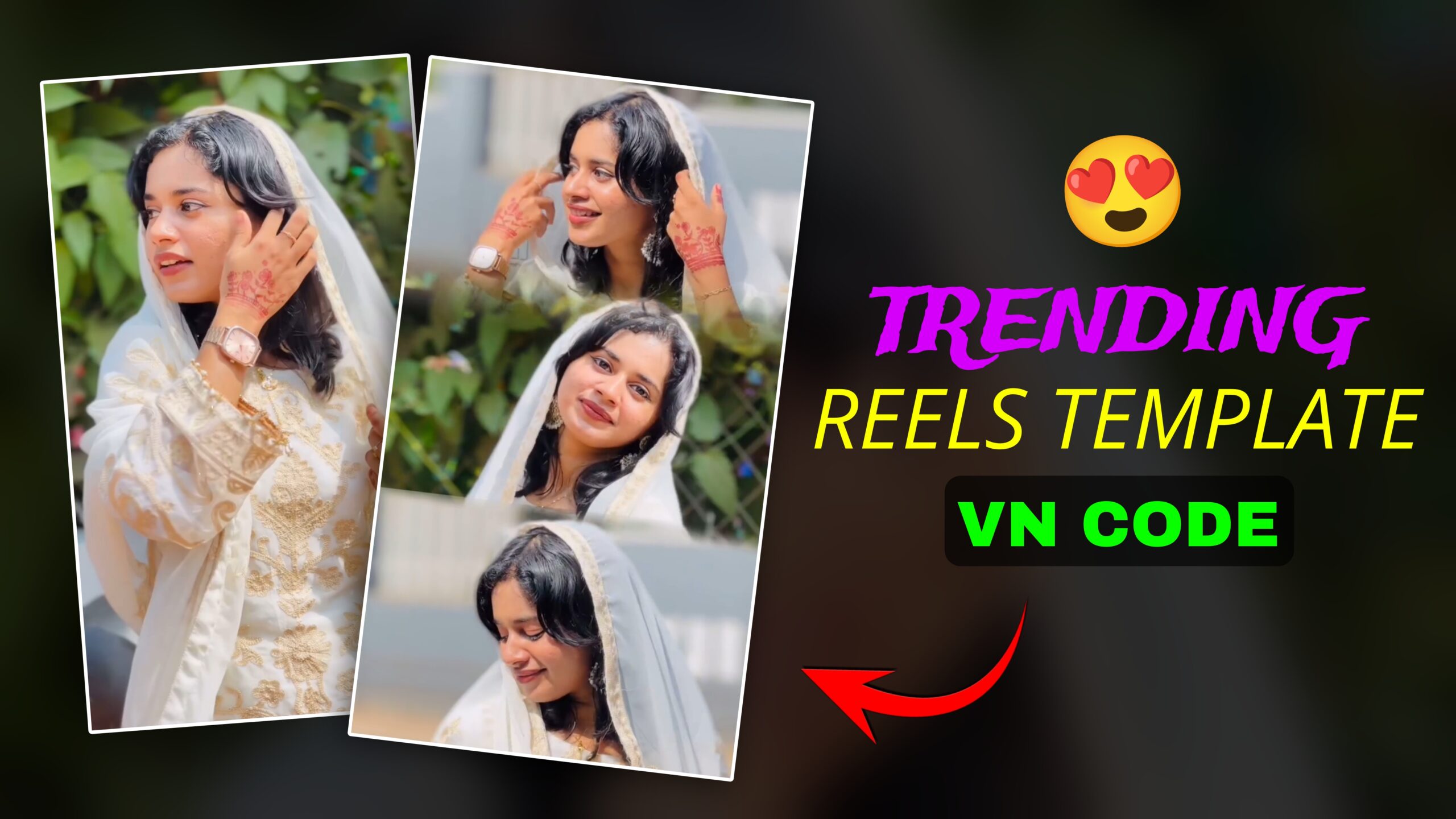 Trending Naina Lagiya Barisha Reels VN Code | Instagram Reels Template ...
