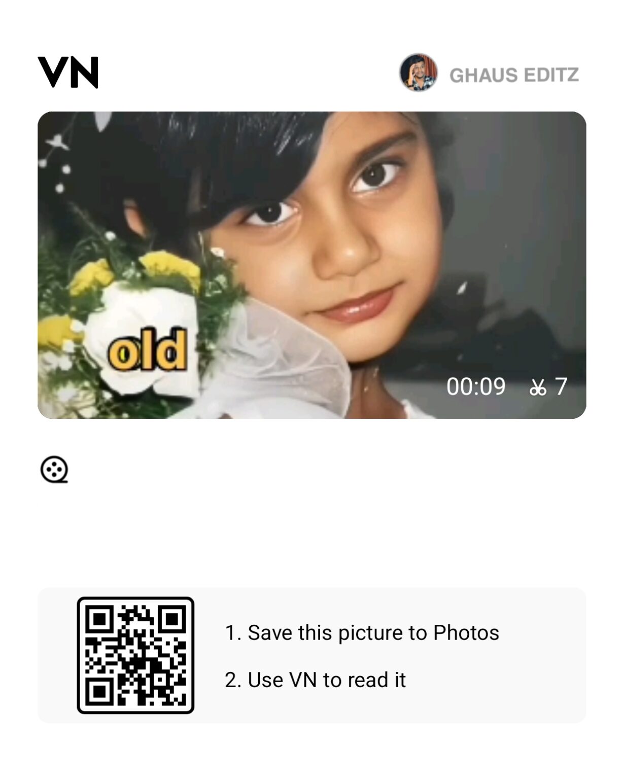 Instagram Old Pic To New Pic Vn Template l Instagram Trending Vn Code l Ghaus Editz - Ghaus Editz