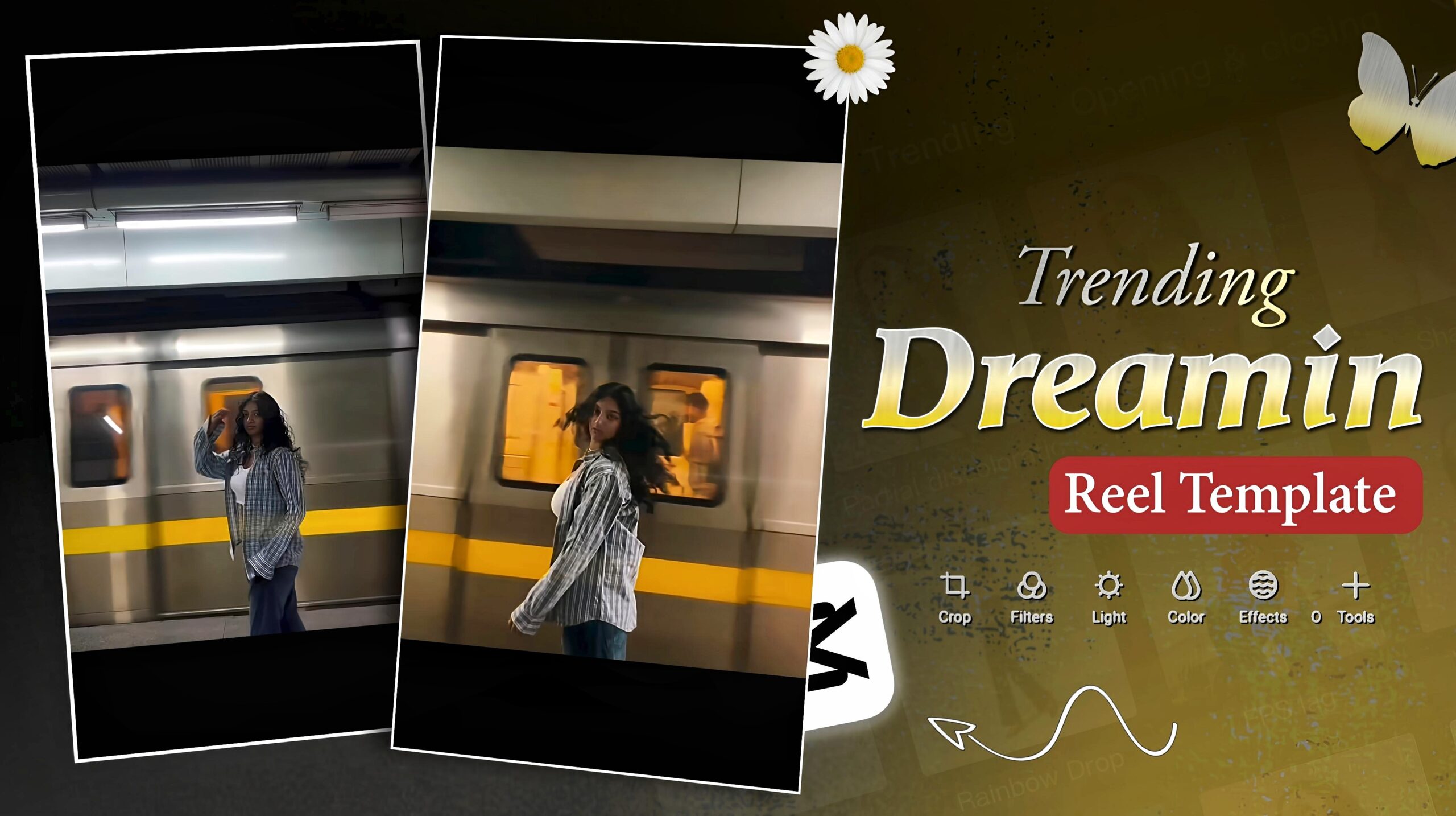 Dreamin Velocity Reels Capcut Template | Instagram Trending Reels ...