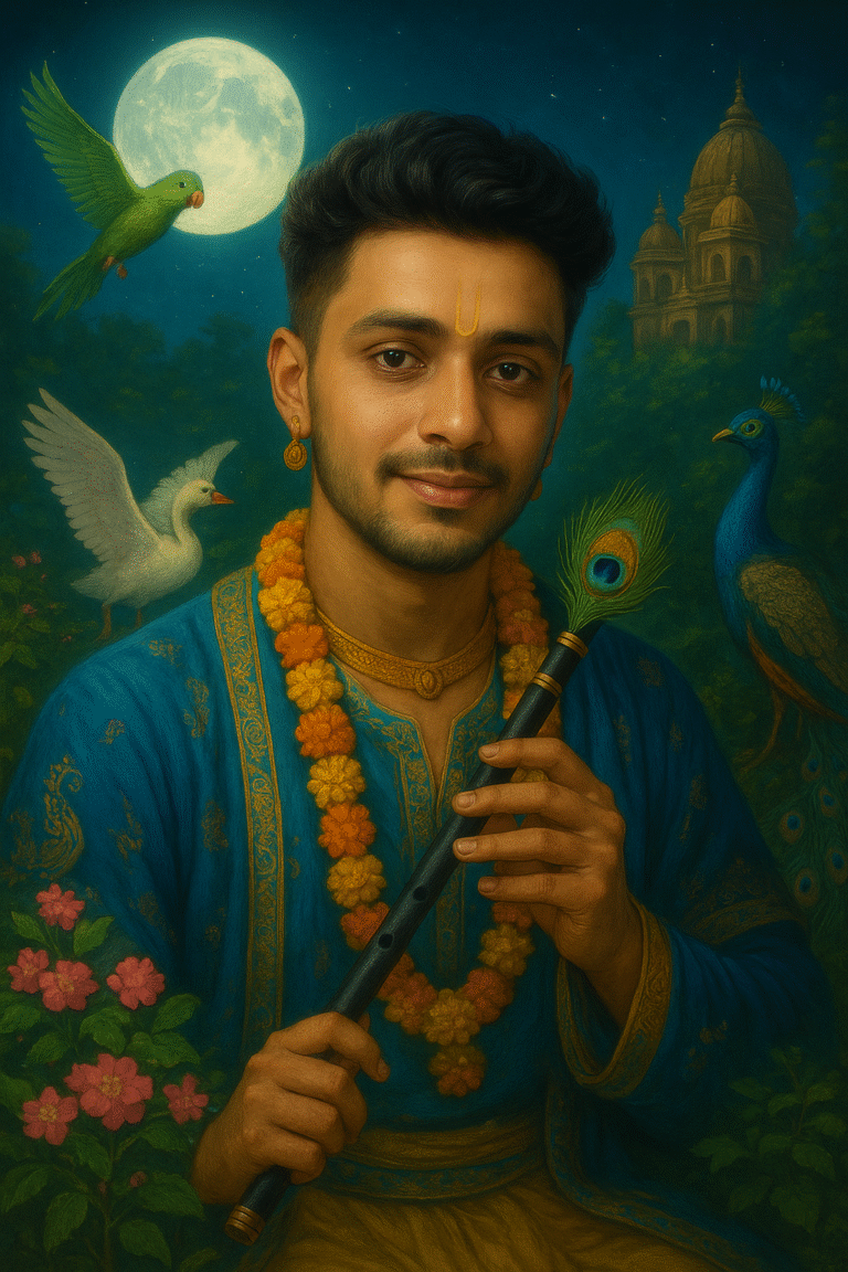 Shree Krishna Janmashtami Special Photo Editing | Chat GPT Krishna ...