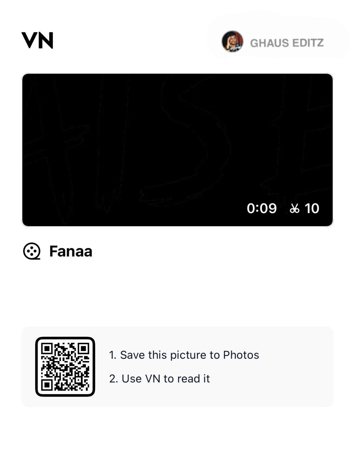 Fanaa Music 3 Layers Trending Reels VN Template Code | Instagram Viral ...