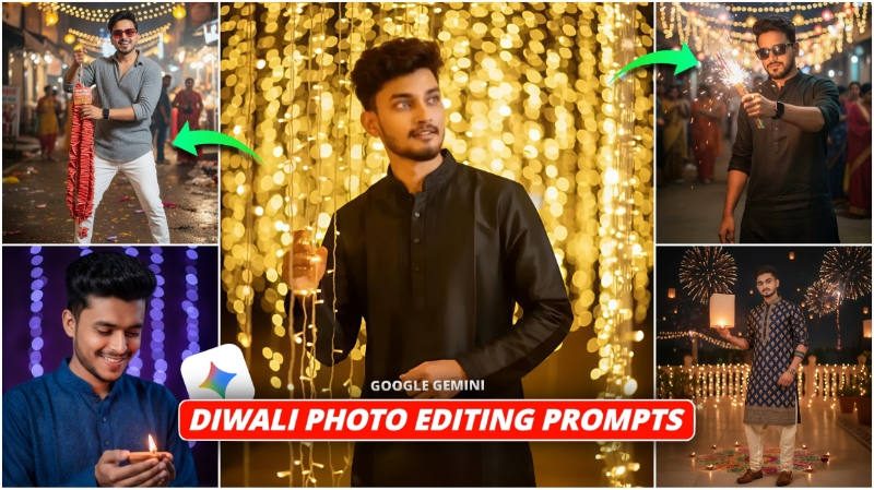 Diwali Ai Photo Editing Prompts For Boys | Trending Diwali Special ...