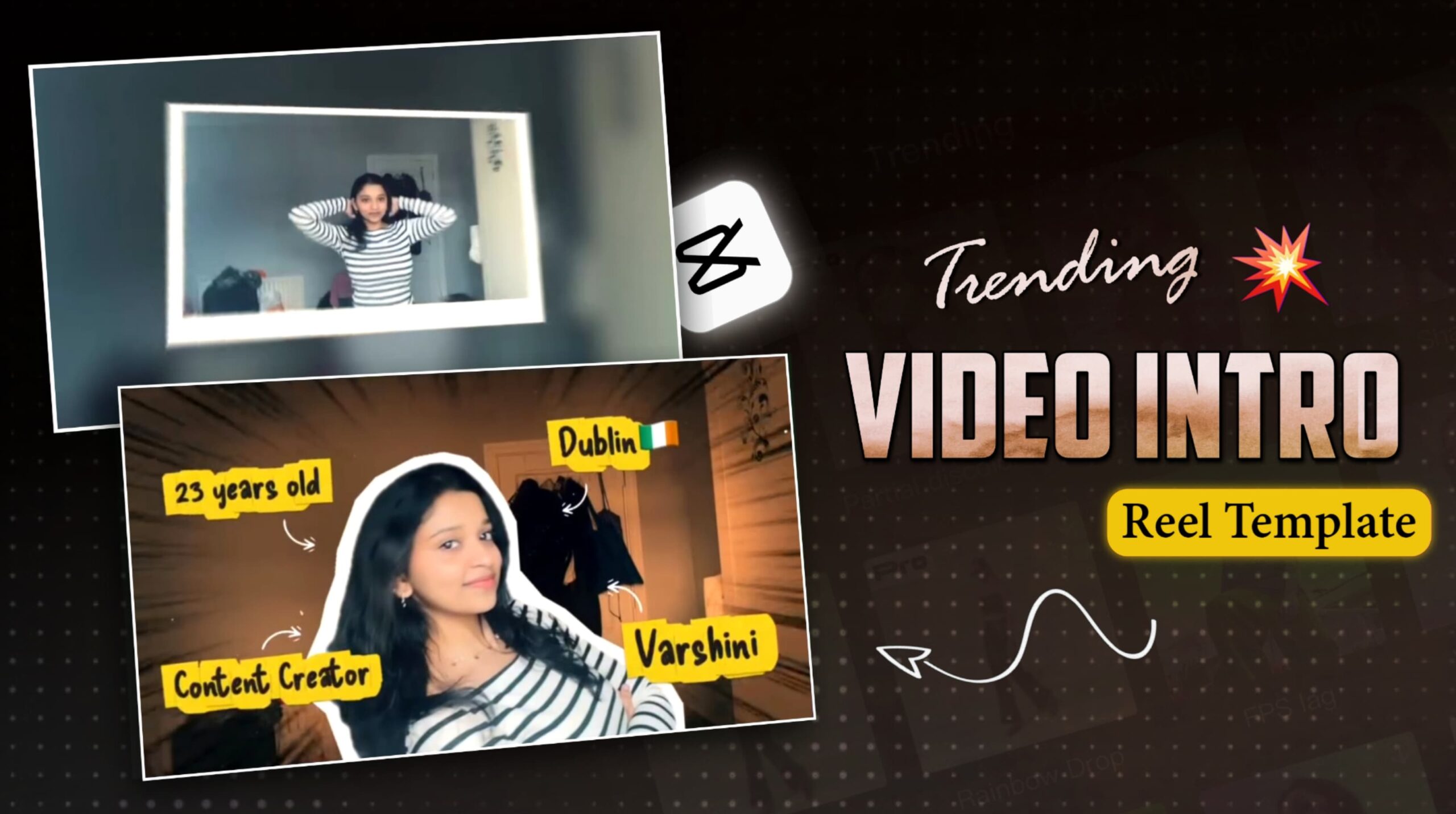 Trending Intro Video Reels Capcut Template | Instagram Viral ...