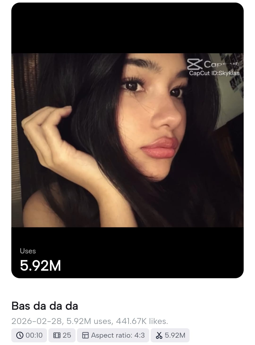 Trending Bass Da Da Da Song Reels Capcut Template | Instagram Viral ...